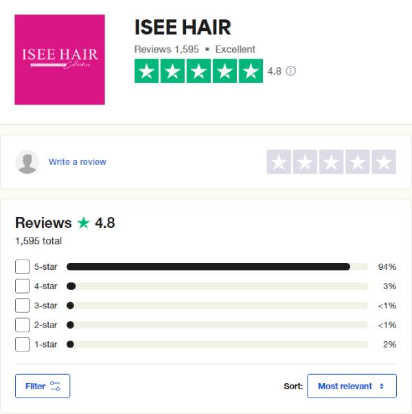 ISEE Hair Reviews