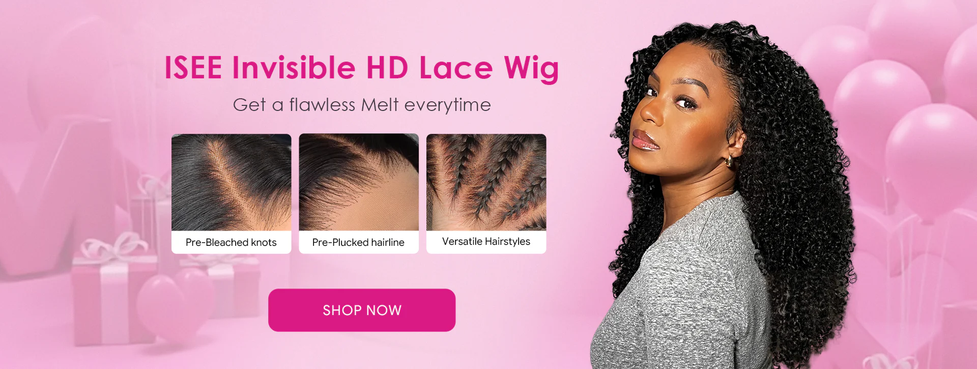 ISEE Hair Wear Go Wigs | NO.1 Glueless Wig Store
